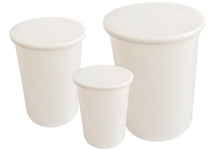 55 Gallon Chemtainer Polyethylene Open Top Cylindrical Tanks PE dla ...